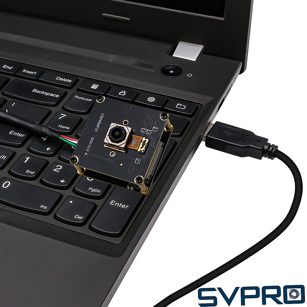 SVPRO USB Camera Module Autofocus 48MP Industrial Board Camera 8000x6000 High Definition Camera for Altimeter, Automatic Focusing UVC Plug and Play Camera for Machine Vision