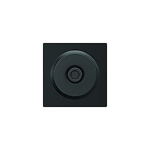 SCHLAGE F40 BWE 622 COL Bowery Knob with Collins Trim Bed & Bath Privacy Door Lock, Matte Black