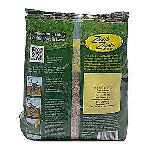 Zenith Zoysia Grass Seed (2 Lb.) 100% Pure Seed Grown by Patten Seed Company