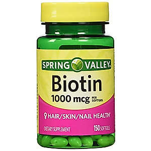 Spring Valley - Biotin 1000 mcg, 150 Tablets