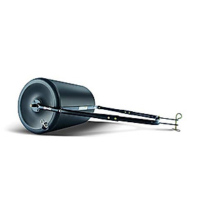 Agri-Fab 45-0267 18- by 24-Inch Poly Push/Tow Lawn Roller,Black