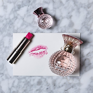 Princesse Marina de Bourbon Cristal Royal Rose Eau de Parfum for Women - Opens with Rose, Lemon and Pear - Blended with Peach, Freesia and Violet - For Joyful and Radiant Ladies - 3.4 oz