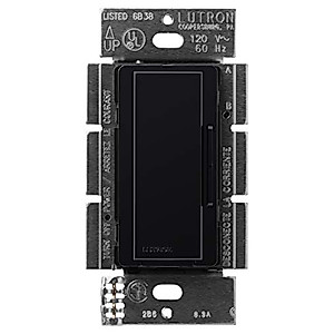 Lutron Maestro Companion Multi-Location Dimmer | Not for Standalone Use | MA-R-BL, Black