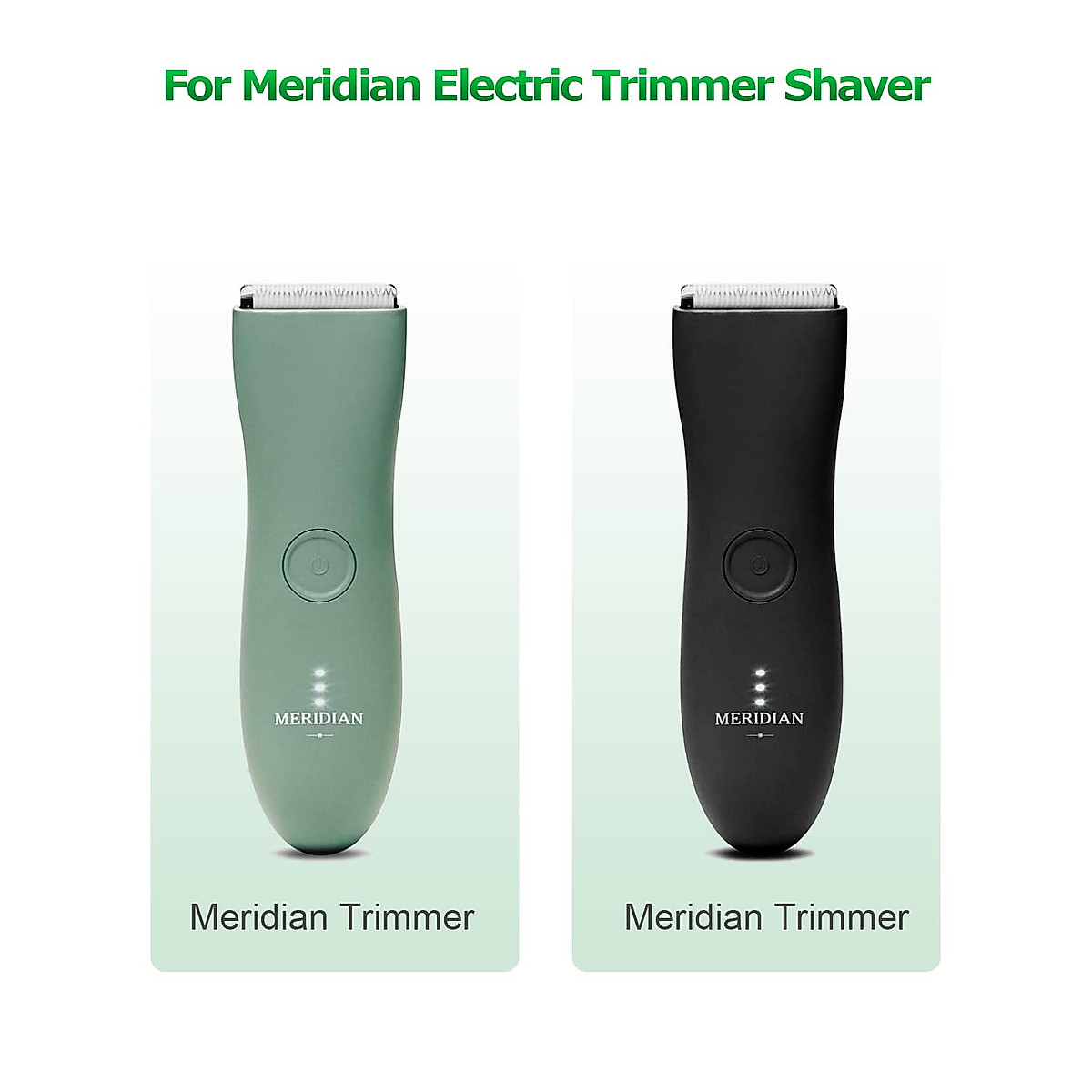 Meridian Trimmer Charger Replacement for Meridian Grooming Electric Shaver Trimmer 5V Charging Cable for Meridian Power Cord Adapter 5V 1A Wall Charger AC/DC Power Adapter with Shaver Brush 6.6FT