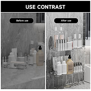 Makeup Organizer,Vanity Wall Mounted,Bathroom Countertop Tray,Cosmetic Tray,Cosmetic Organizer Holder,Bathroom Organizer,Bathroom Counter Stand,Countertop Organizer