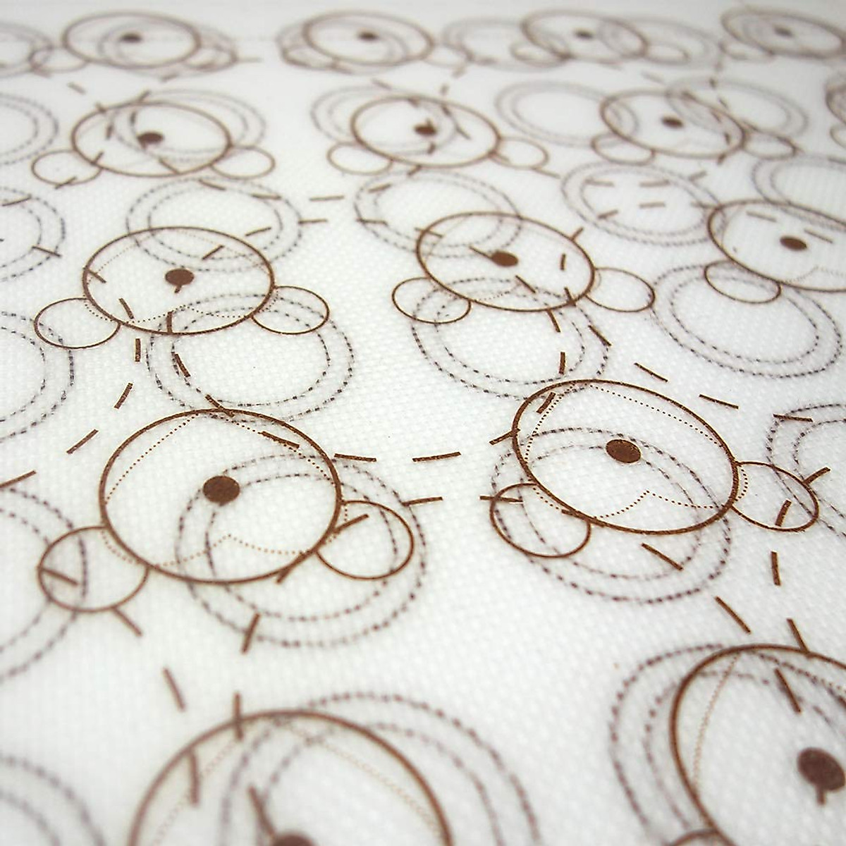 AIPOKE EPOCH 2-Pack Non-Stick Silicone Baking Mat BPA-Free Reusable Liner for Cookie Macaroon