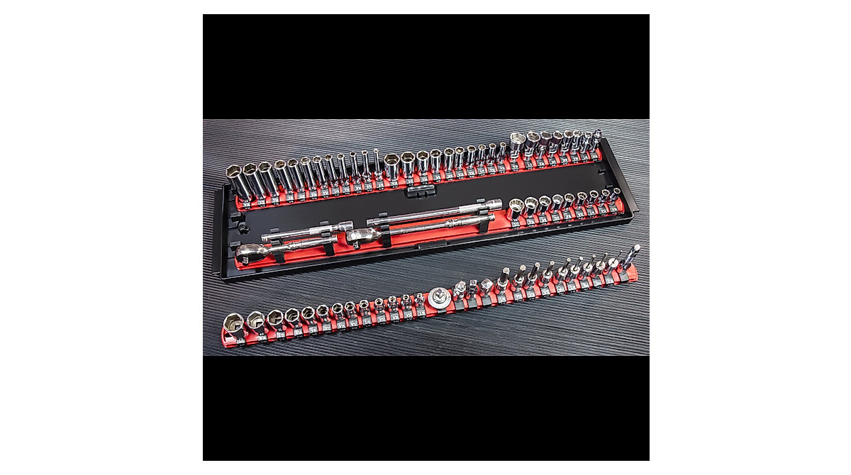 Ernst Socket Boss – Premium 3-Rail Tool Organizer