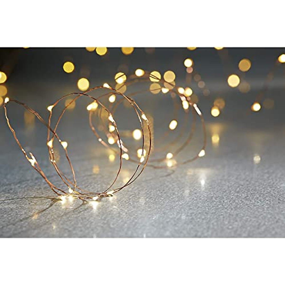 Ashland Michaels 40ct. Warm White Copper Wire LED String Lights