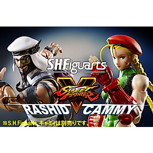 TAMASHII NATIONS Bandai S.H.Figuarts Rashid Street Fighter V Action Figure