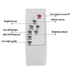 Fitsai 60W Solar Lights Outdoor Light with Remote Control, 5000 Lumens, Light Control Motion Sensor, Dusk to Dawn Security Led Flood Light for Yard, Garden, Street