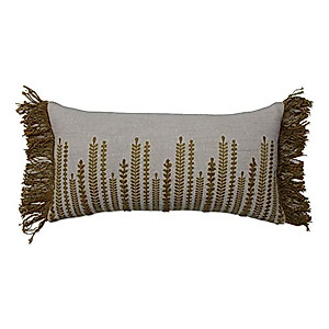 Pillow Perfect Indoor Alpine Gold Throw Pillow, 23 X 11.5 X 5, Yellow