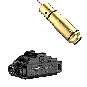 DEFENTAC Laser Training Cartridge, Bundle with HD Camera and White LED Combo