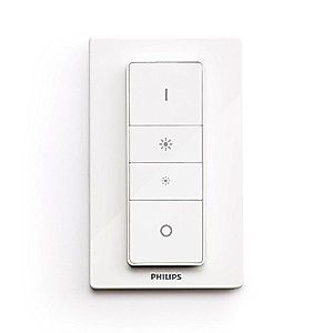 Philips Hue Smart Dimmer Switch with Remote (Installation-Free Exclusive for Philips Hue Lights) (Old Version)