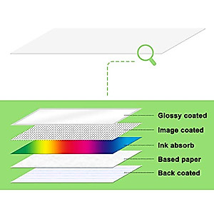 Koala Brochure Paper Double Side Glossy for Printing Photo 8.5X11 Inches 100 Sheets Compatible with Inkjet Printer 42LB