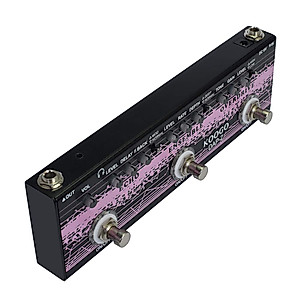 Koogo Multi Guitar Effect Pedal Echo & Ensemble & Overdrive 3-in-1 Analog Effects Pedals For Electric Guitar