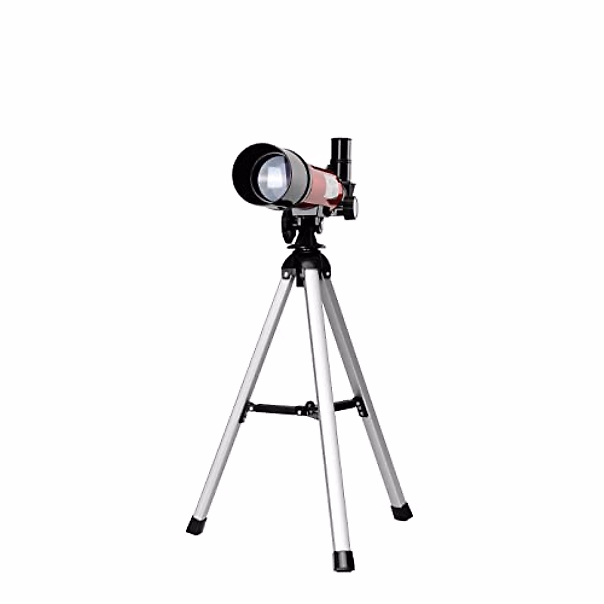 Coleman 360x50 Refractor Telescope Kit with Heavy-Duty Carrying Case, C36050 - Crimson Red