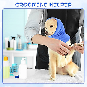 5 Pcs 3 Size Dog Head Wrap Neck Warmer Dog Neck and Ears Warm Winter Dog Pet Dog Snood Ear Cover Ear Wraps Sound Proof for Calming Cat Dog Anxiety Relief Grooming Bathing Noise Protection