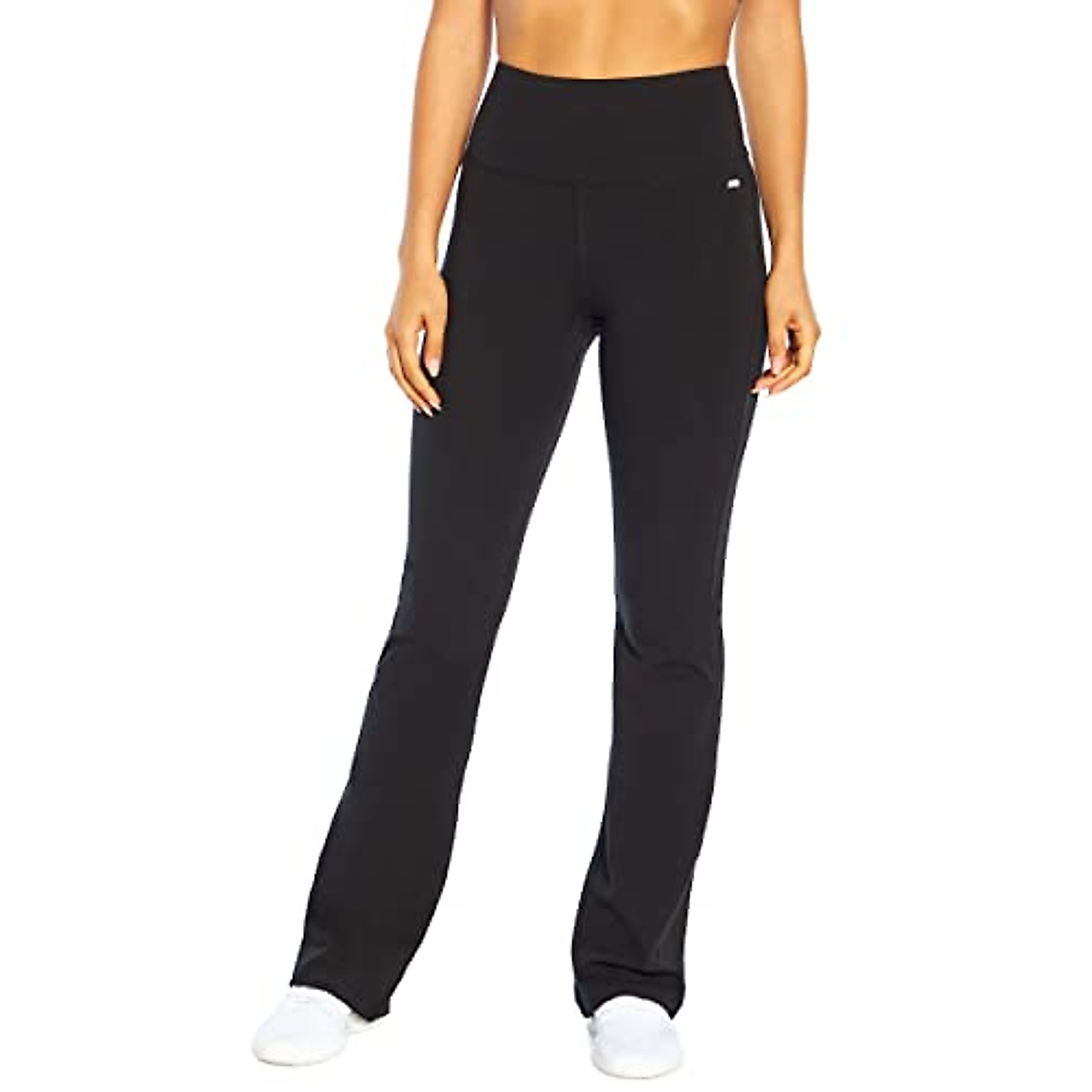 Marika Women's Carrie Tummy Control Bootleg Pant, Black, Medium/32" Inseam