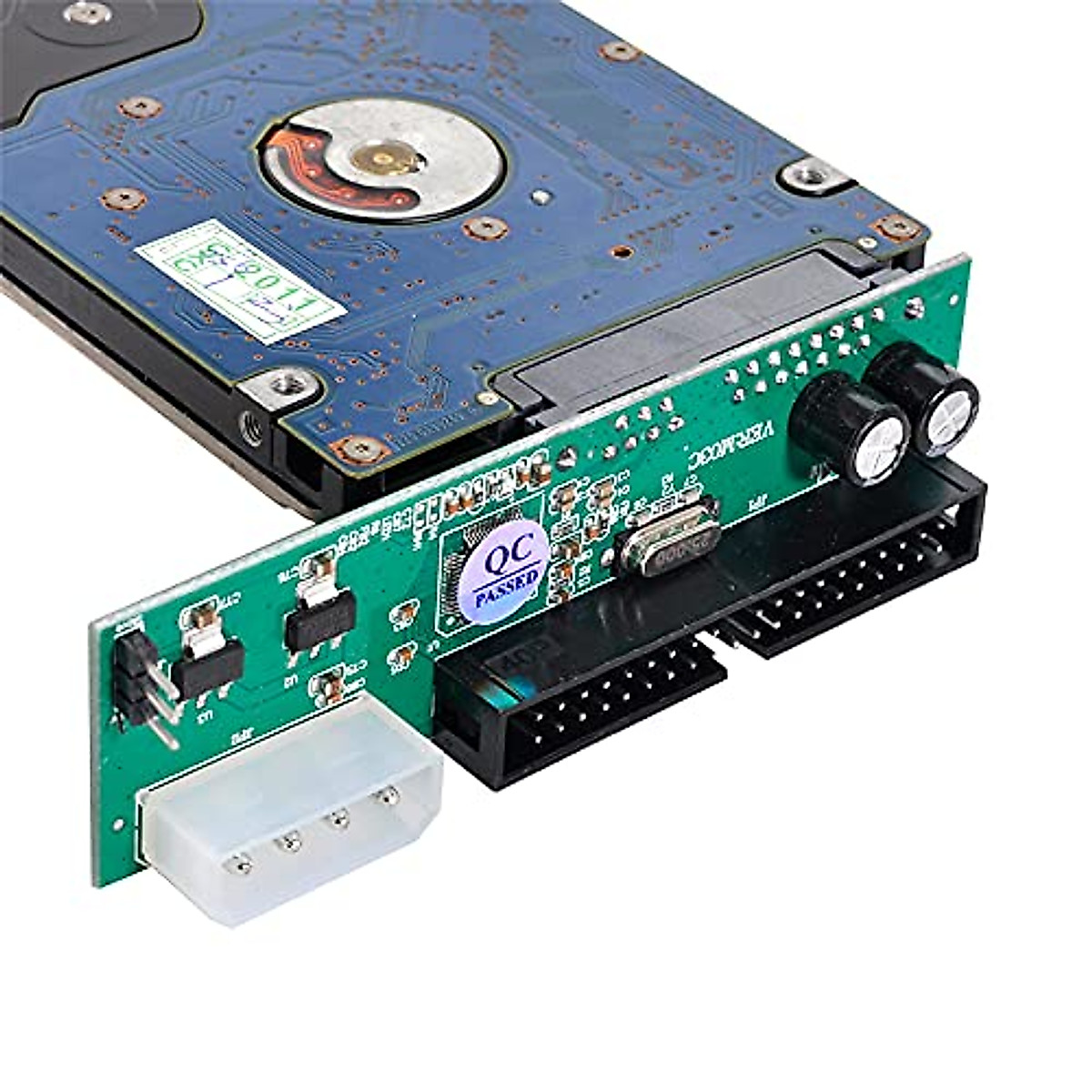 NFHK SATA Disk to IDE/PATA 40Pin Motherboard Converter Adapter PCBA for Desktop & 2.5 3.5" Hard Disk Drive