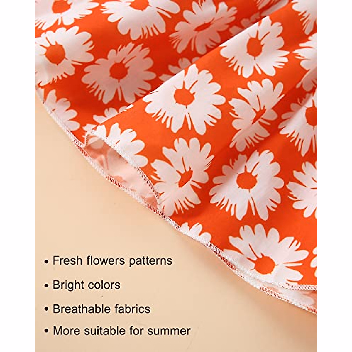 SOLOYEE Baby Girl Dress 6-12 Months Infant Toddler Girls Clothes Summer Outfits Ruffle Sleeveless One-Piece Dress+Headband White