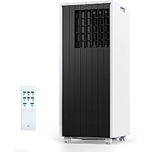 Takywep Portable Air Conditioner 8,000BTU, Portable AC Unit for Room up to 350 Sq.Ft, 3-in-1 AC Unit with Dehumidifier, Cooling & Fan Mode, Installation Kit, 24-Hour Timer, Sleep Mode, Remote Control