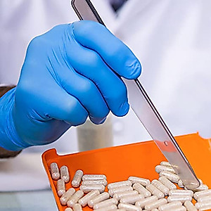 TRONEX 1000 Pack Nitrile Exam Glove, Blue Medical Examination Gloves, Fingertip-Textured, Powder-Free (XXL)