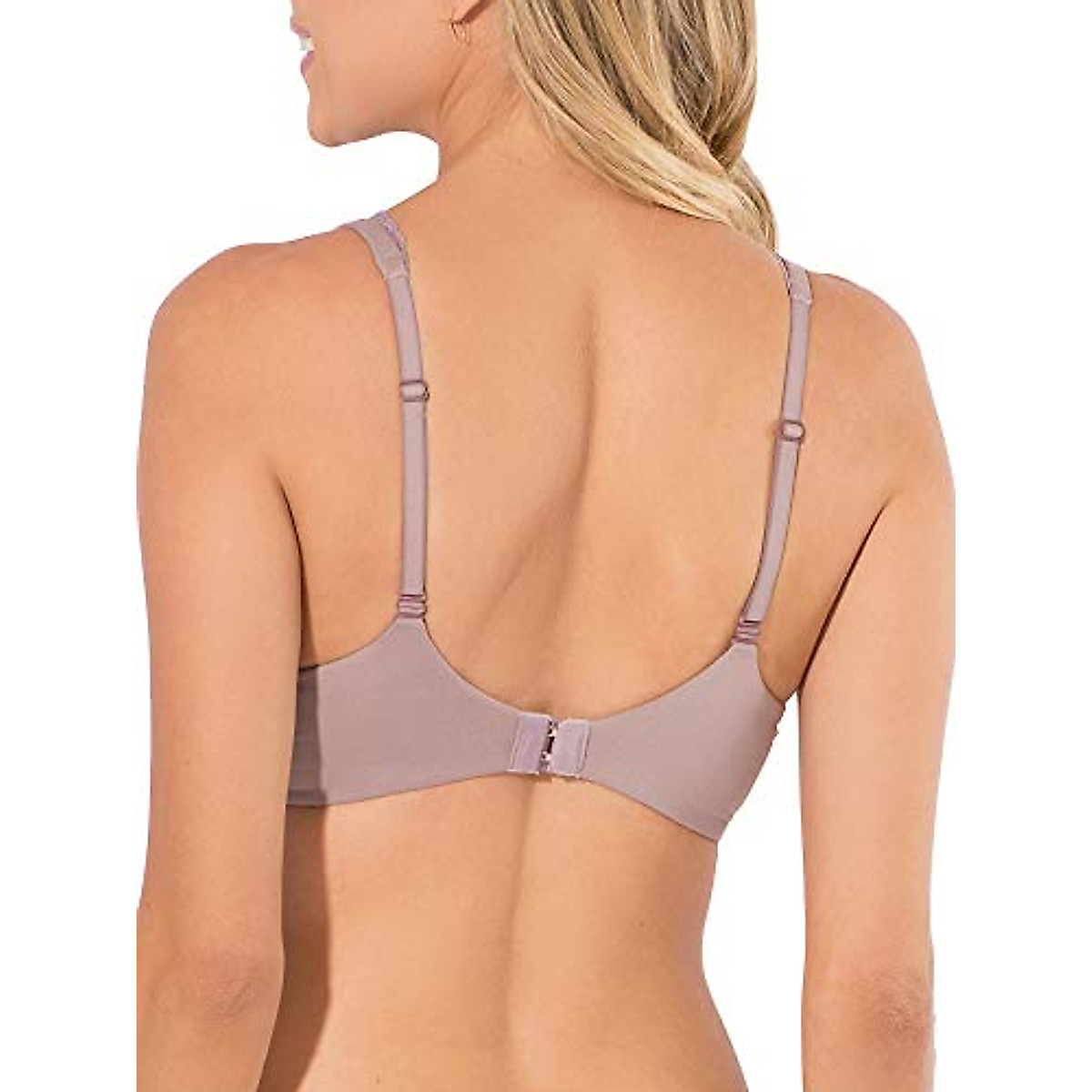 Smart & Sexy Women's Perfect Demi T-Shirt Bra, Bark (Micro), 38D