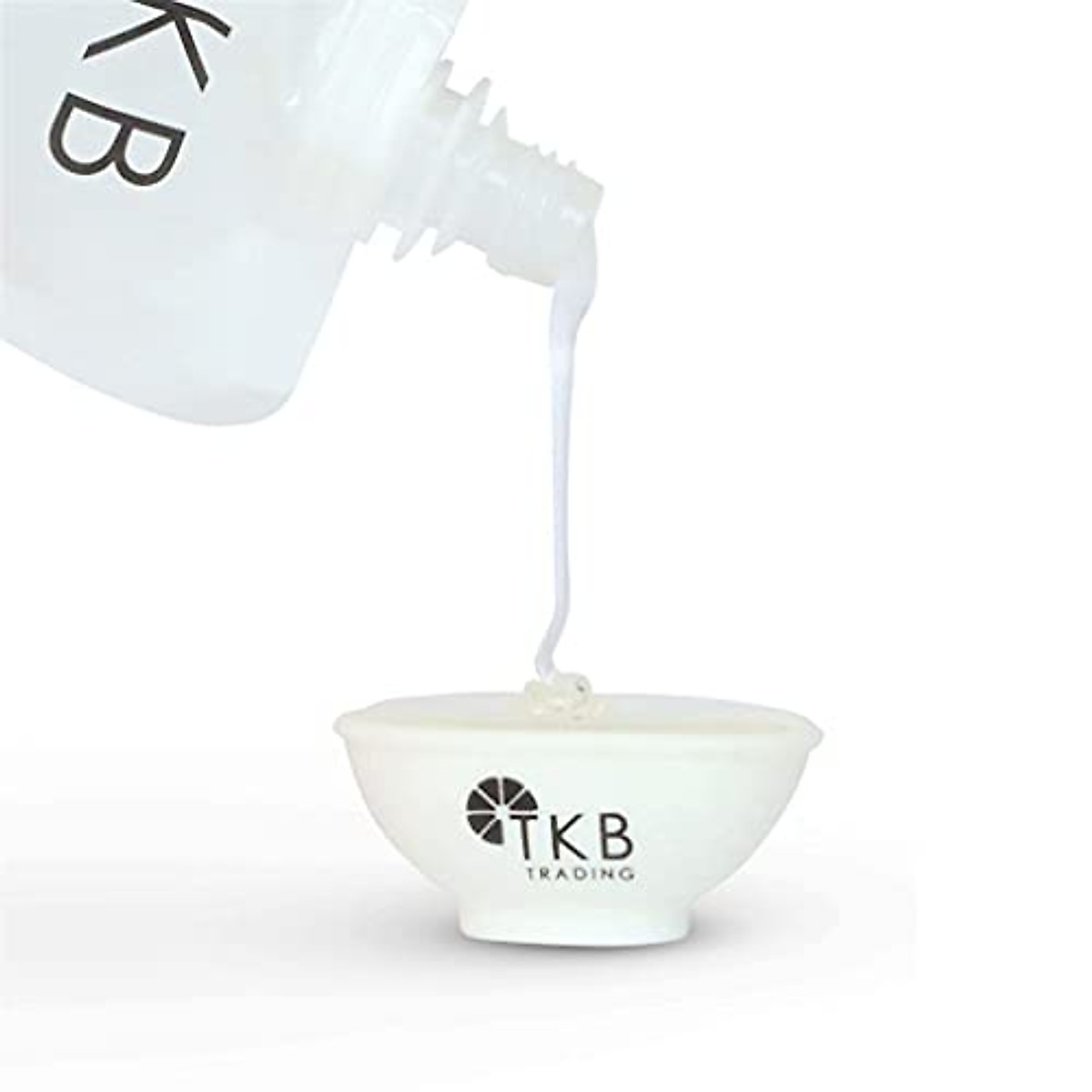 TKB High Shine Lip Gloss Top Coat (G-Grade)- High Shine, Ready To Wear Clear Lip Gloss, DIY Lip Gloss, Mineral Oil Free 5.5oz (156g)