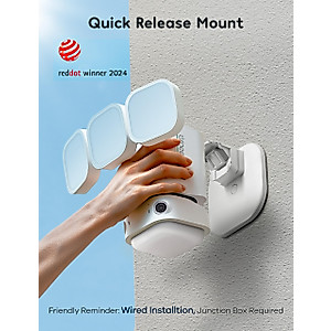 winees Baby Monitor, 1080P Indoor Camera with Audio and Night Vision, WiFi Surveillance Camera Security Home Dog Pet Monitor with App, PTZ, Motion Sensor Detection 2 Way Audio Alexa Camera