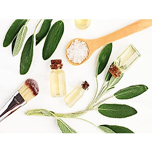 Axe Sickle 10 mL Cork Stopper Glass Bottles Mini Transparent Glass Bottles 24 Pcs.