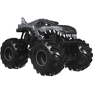Hot WheelsDie-cast 1:24 Scale Mega Wrex Monster Trucks with Giant Wheels [Amazon Exclusive]