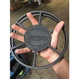 SIMMERGREAT - CAST IRON COOKWARE, STOVE TOP HEAT DIFFUSER, TEMPERATURE CONTROL, PARTIAL FLAME GUARD