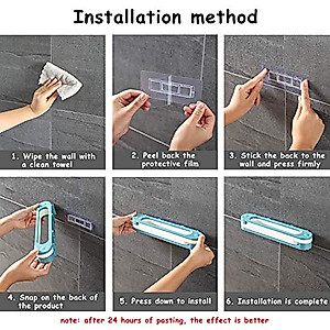 M MOACC Slippers Rack Hanging Shoe Organizers,3 in 1 Folding Holder Shoes Hanger Wall Mounted Shoe and Bathroom Towel Organizer Rack(Grey)