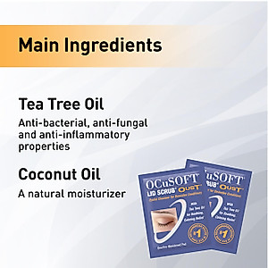 OCUSOFT LID SCRUB OUST CLEANSER PADS - 30/CTN
