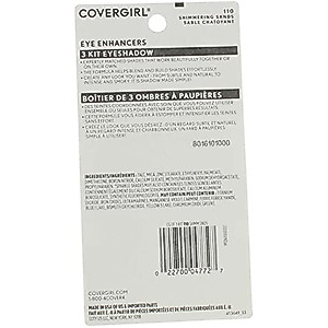 Covergirl Eye Enhancers Quick-Kit-Trio Shadow 110 Shimmering Sands, 0.14 Ounce