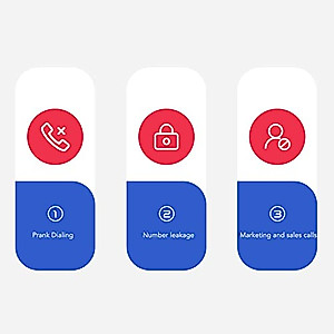 Call Blocker, Caller ID Box Phone Blocker, Call Blocking Device, 2000 Numbers for Landline Phones Answering Machine Home Cordless Phones