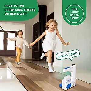 Red Light Green Light Game with Motion Sensing | 1+ Players | Gift for Kids & Toddlers Ages 3, 4-8+, 5, 6, 7+ Year Olds | Family Birthday Party Game | Camping, Travel, Indoor, Outdoor, Outside Toy