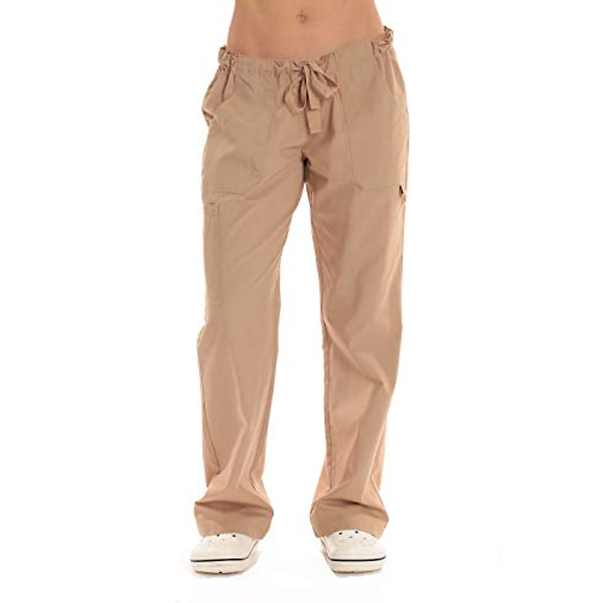 Just Love Cargo Solid Scrub Pants for Women 6826-KHA-XL Khaki