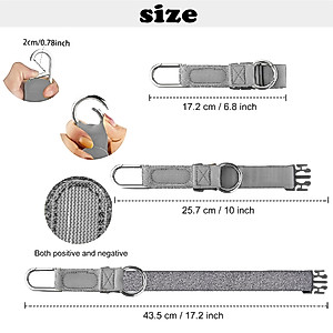 Elastic Jacket Gripper Travel Strap with D-ring Hooks and buckle, Suitcase Straps Belts Travel Accessories, Makes Your Hands Free,Gray