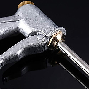 Garden Hose Nozzle Heavy Duty Metal High Pressure Spray Watering Gun Water Jet Washer Car Washing Garden Watering Spray Gun
