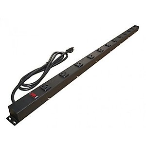 4ft 12 Outlet Metal Power Strip, 4126V1