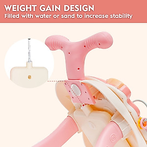 Sit-to-Stand Learning Walker Kids Activity Center Baby Walker Entertainment Table Steering Wheel Educational Push Toy for Babies Toddlers