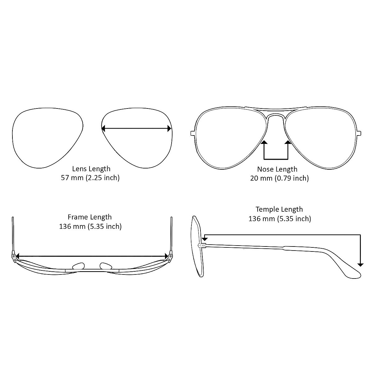 Edge I-Wear 12 Pack Aviators Bulk Sunglass Men Pilot Spring Hinge Wholesale Sunglasses (N25095AS-AP)