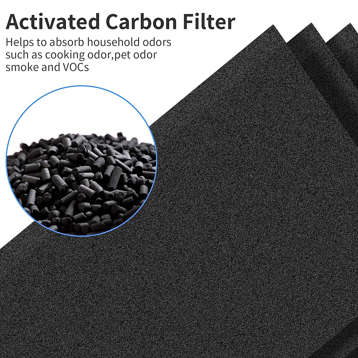 VALZONE 115115 HEPA Replacement Filter A Size 21 Compatible with Winix PlasmaWave Air Purifier C535 5300-2 6300-2,1 Washable Pre-Filter, 2 HEPA and 4 Carbon Filters