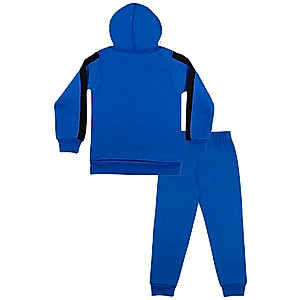 Marvel Avengers and Spider-Man Boys 2-Piece Fleece Sets, Fleece Hoodie and Pants Bundle Set for Boys (Miles Morales, 5/6)