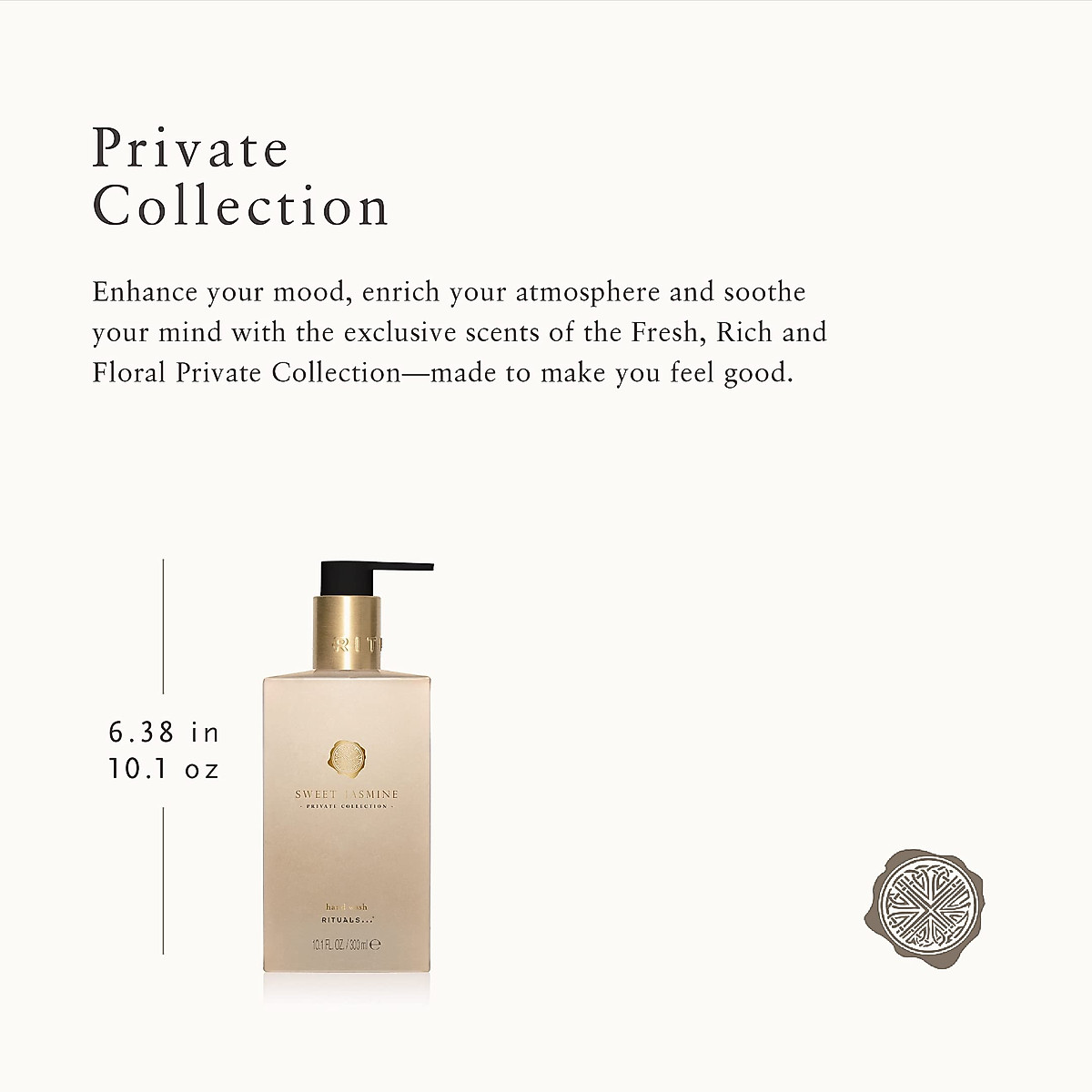 RITUALS Private Collection - Sweet Jasmine Hand Wash - 10.1 Fl Oz