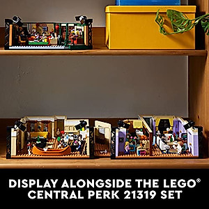 LEGO Icons The Friends Apartments 10292, Friends TV Show Gift from Iconic Series, Detailed Model of Set, Collectors Building Set with 7 Minifigures of Your Favorite Characters