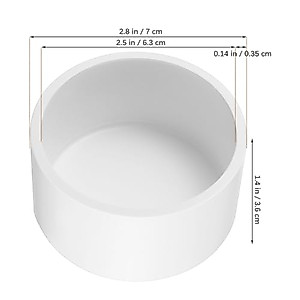 BUGUUYO 8pcs Water Pipe Fittings Female Pipe Plug Caps Sprinkler Caps Pipe Closure Cap Convenient Pvc Pipe End Cap Plug Pvc Pipe Plug Pvc Pipe End Caps