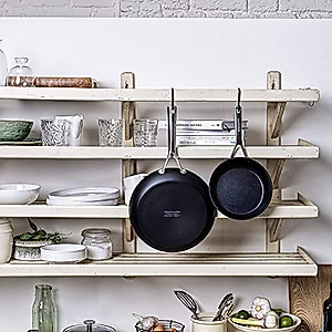 KitchenAid Skillet with Helper Handle and Lid, Forged Hardened Aluminium Skillet with Helper Handle - Induction, Oven & Dishwasher Safe - 28 cm/4.6L