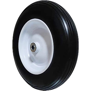Universally Fit Flat Free Wheelbarrow Tire - Never Have a Flat Again